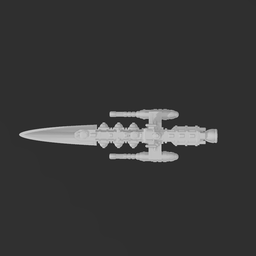 🗡️ Imperial Frigate - Neo Sword & Firestorm Class・ STL File for 3D ...