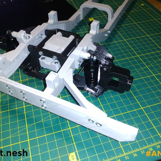🚗 3D Printed Hummer H1 Chassis by AN3DRC・ 3D File for 3D printing・Cults