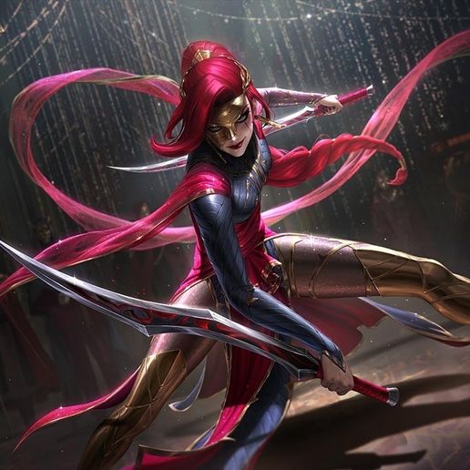 STL file Prestige Masque of the Black Rose Katarina - 12 Variant Print Pack (League of Legends ...