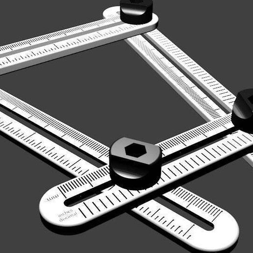STL file Angle Measuring Tool with Increments 📏 ・3D print model to ...