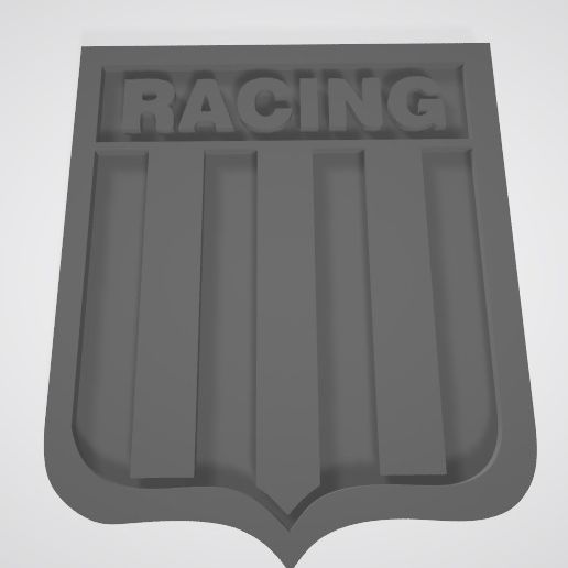 STL file Racing Shield 🛡️ ・3D printing idea to download・Cults