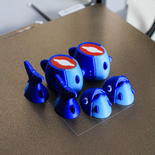 👌 Fidget toy & magnet - Fish figurine・ STL File for 3D printing・Cults
