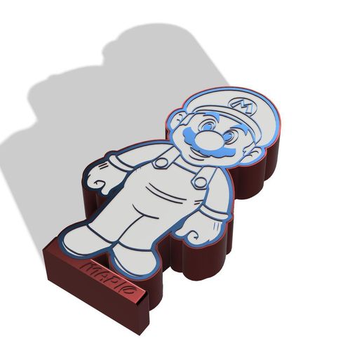 STL file lamp mario 🔦 ・3D printable model to download・Cults