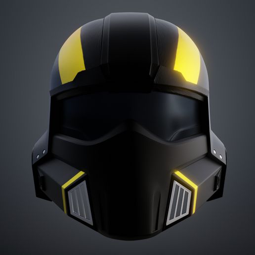 🪖 Helldivers 2 Customizable Helmet Collection (B-01, DP-11, DP-40)・ 3D ...