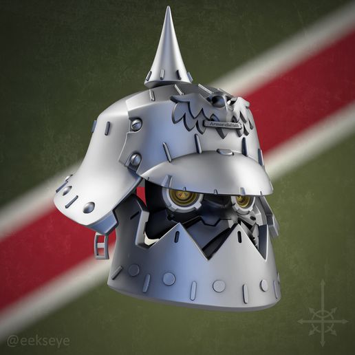 🪖 Potemkin Helmet. Guilty Gear Strive・ STL File for 3D printing・Cults