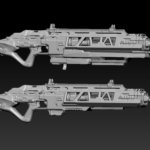 🔫 EX1 , EM1 3d model COD ADVANCED WARFARE warzone・ OBJ File for 3D ...