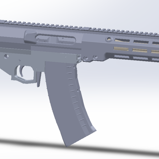 STL 文件 Tokyo Marui MWS based MK47 Mutant GBBR 🗼 ・可下载 3D 打印机模型・Cults