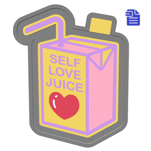 3D-Datei Self Love Juice Box Silicone Mold Housing STL File - Self Care ...