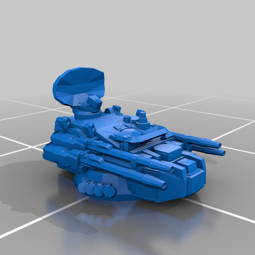 ️ Type 95 SPAAA - 1/300th scale・Free STL File for ・Cults