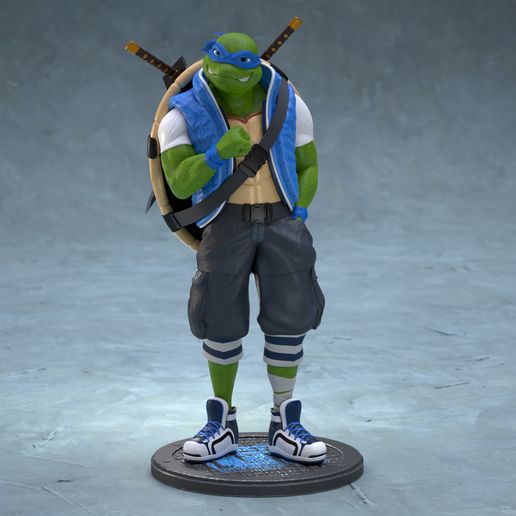 ♌ TMNT Urban Vibes - Leo・ STL File for 3D printing・Cults