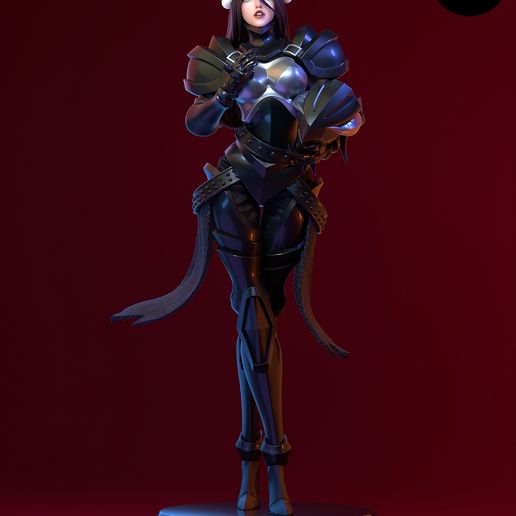 ♀️ Albedo OVERLORD CHARACTER BY ESM・ 3D File for 3D printing・Cults