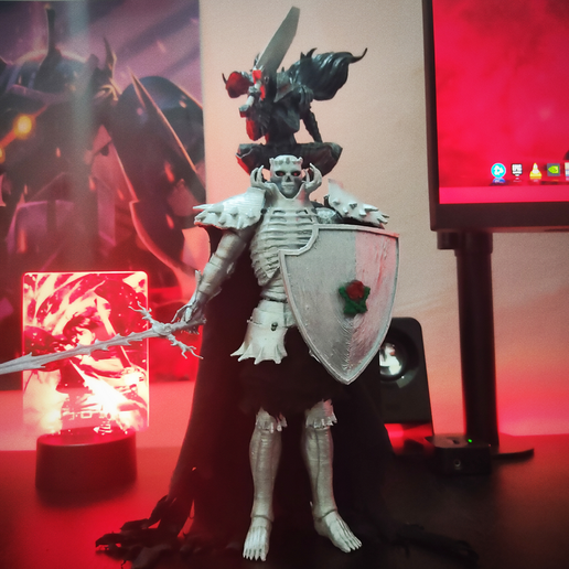 💀 Skull Knight Berserk STL・Archivo STL para ・Cults