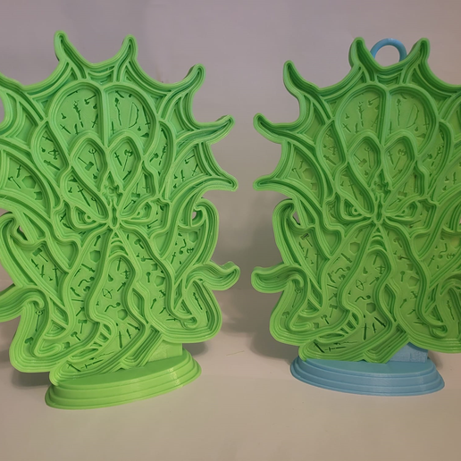STL file Mind Flayer Mandala Esque Art 🎨 ・3D print object to download・Cults