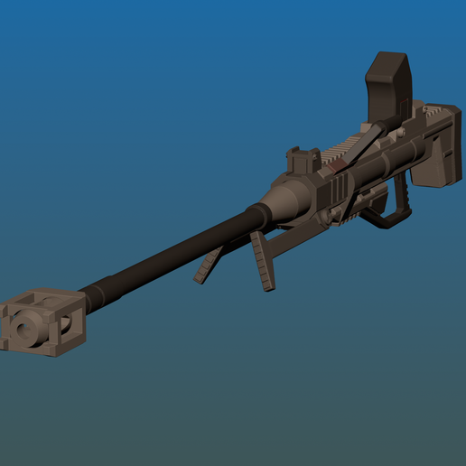 🤖 Reben Wolf’s Anti-Ship Rifle・ STL File for 3D printing・Cults