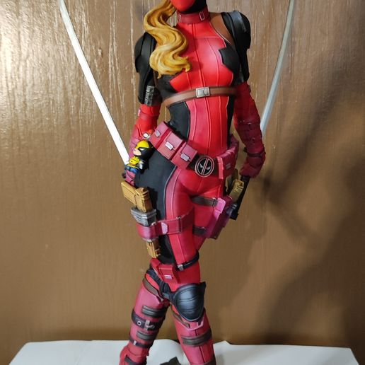 👾 Lady Deadpool・3D Print・Cults