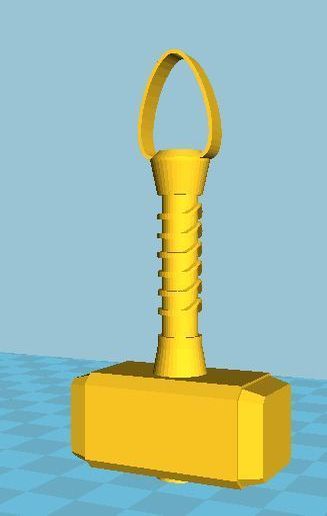 Arquivo grátis STL Mjolnir 🎲 ・modelo para impressão 3D para download・Cults