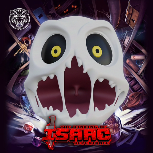 👹 Delirium - The Binding of Isaac・ STL File for 3D printing・Cults