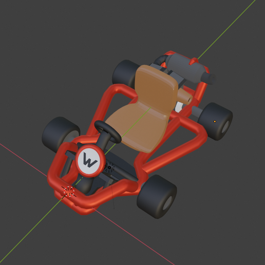 🚗 Kart fun・ STL File for 3D printing・Cults