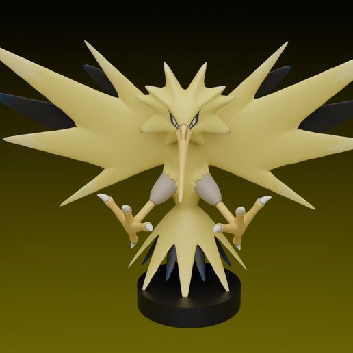 zapdos shiny difference