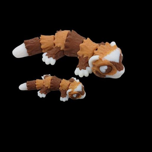 👌 3D Tiny's Mini Ferret Articulated・ STL File for 3D printing・Cults
