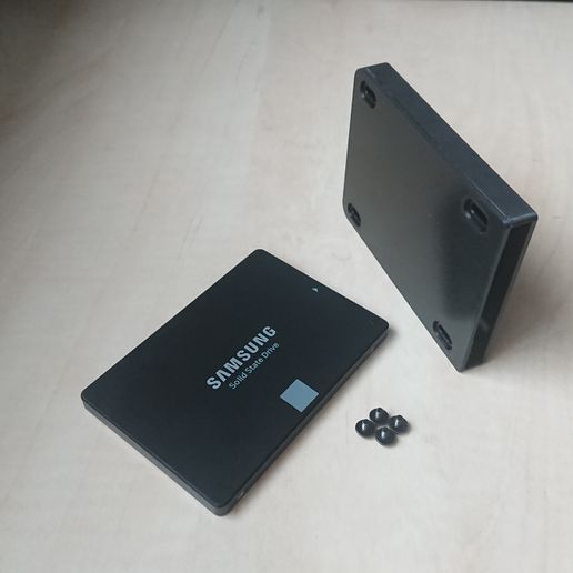 💾 Samsung SSD disk CASE・ STL File for ・Cults