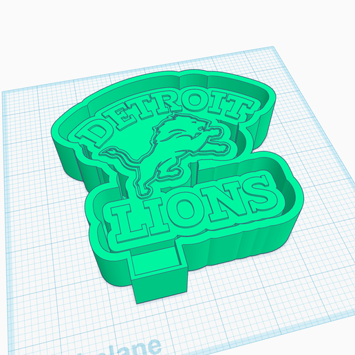 🏈 NFL Detroit Lions・ STL File for 3D printing・Cults