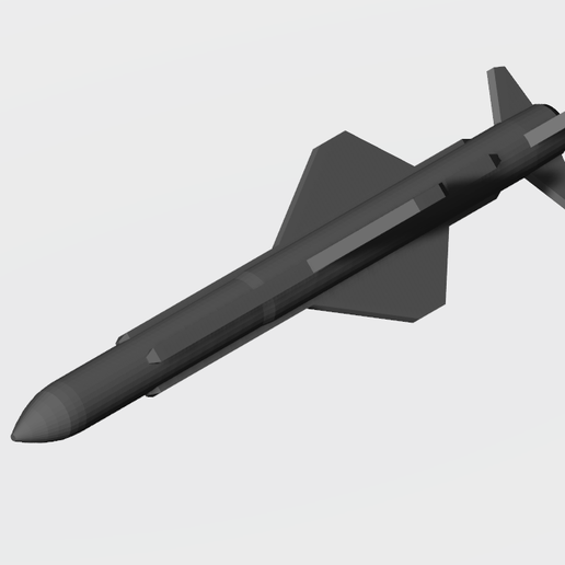 ️ 1/200 MBDA EXOCET ANTI-SHIP MISSILE・ STL File for 3D printing・Cults