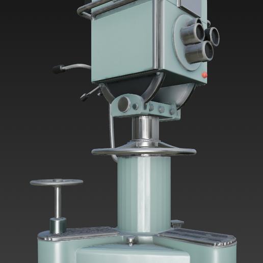 old fashioned tv camera