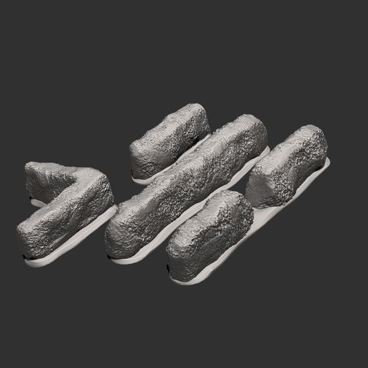 🎲 Modular Hedge Barrier Set – Tabletop Terrain Hedges (28–32mm)・ STL ...