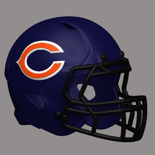 chicago bears helmet coloring page