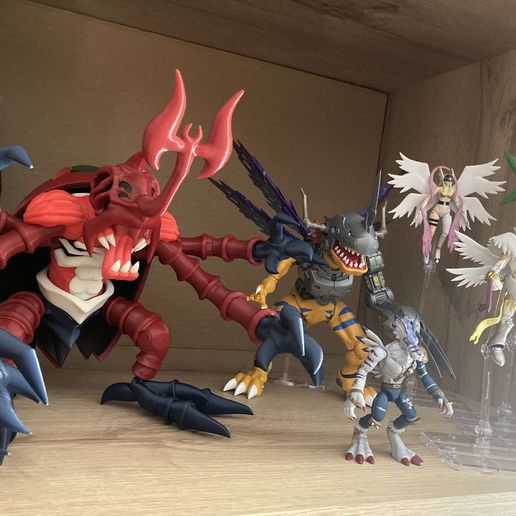 🐉 Megakabuterimon articulated model kit (Digimon, kabuterimon line)・ 3D ...