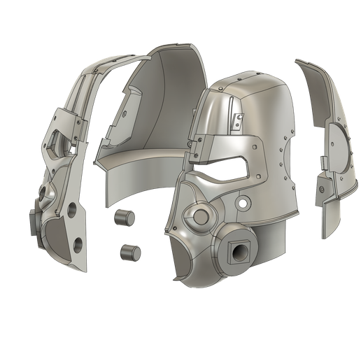 🪖 Fallout 4/76 - t-45 Power armor helmet・ 3D File for 3D printing・Cults