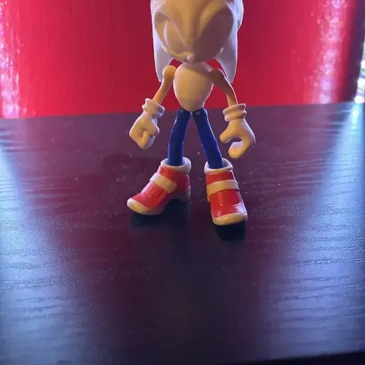 🦸 Sa2 sonic action figure kit・Free STL File for 3D printing・Cults
