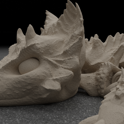 🐉 Articulated Dragon 006・ STL File for 3D printing・Cults