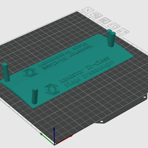 ⭐ Mandator IV Siege Dreadnought - Star Destroyer・ STL File for 3D ...