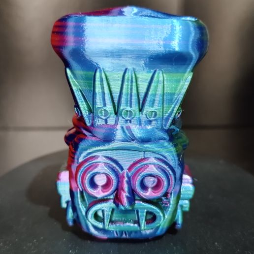Tlaloc Head Statue / Mexican Rain, Water God ⛈・3D Print with the Ender ...