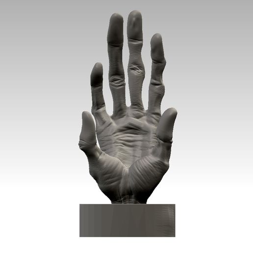 STL file Horror hand model - Decoration - 3D print ・3D printing design ...
