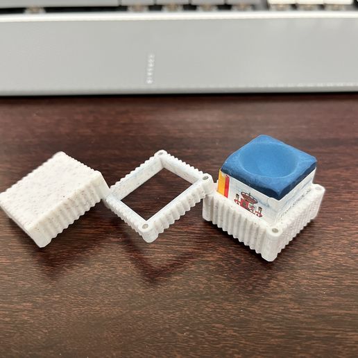 STL file 3-Step Chalk Case 🛠️ ・Model to download and 3D print・Cults