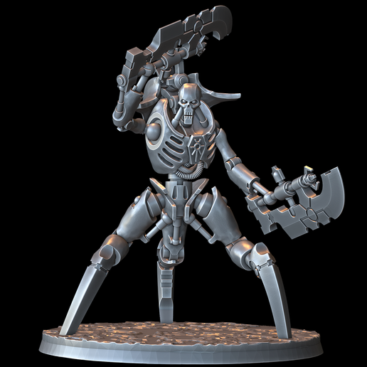 🛰 Destructor Necrón 3・Archivo 3D para Impresión 3D・Cults