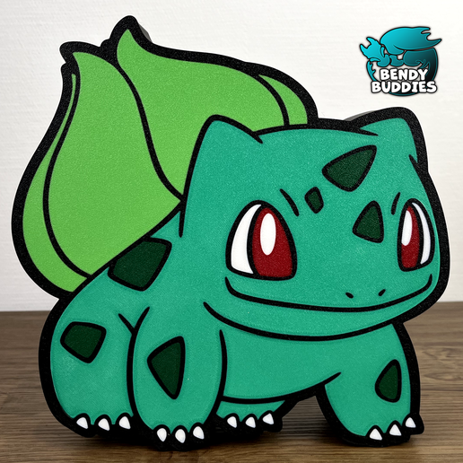 🔦 Bulbasaur Poke Lamp / Monster Decoration / Anime Statue / Print-in ...
