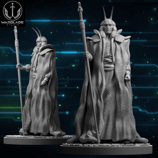 ⭐ star wars shatterpoint mas amedda presupported included・ STL File for ...