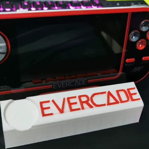 3D file Evercade stand - Large / complex 🎮 ・3D print model to download ...