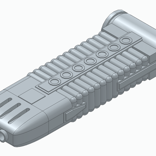 🔫 30k Chronos Pattern Volkite + Plasma Cannon・ STL File for 3D printing ...