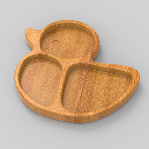 🦆 Duck Serving Tray, Cnc Cut 3D Model File For CNC Router Engraver ...