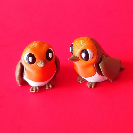 👶 Baby Robin Bird, No Support For Printing, Flexi Mini Articulated ...