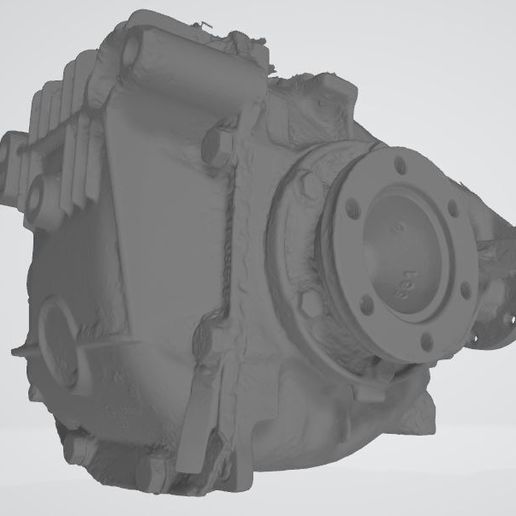 🩻 BMW E34 Rear Differential 3d scan・ STL File for 3D printing・Cults