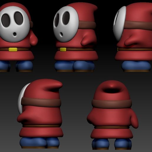 🐉 Shy Guy・ STL File for 3D printing・Cults