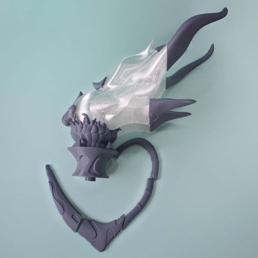 🧙 Black Mage Arm - Stardust Rod・ 3D File for 3D printing・Cults