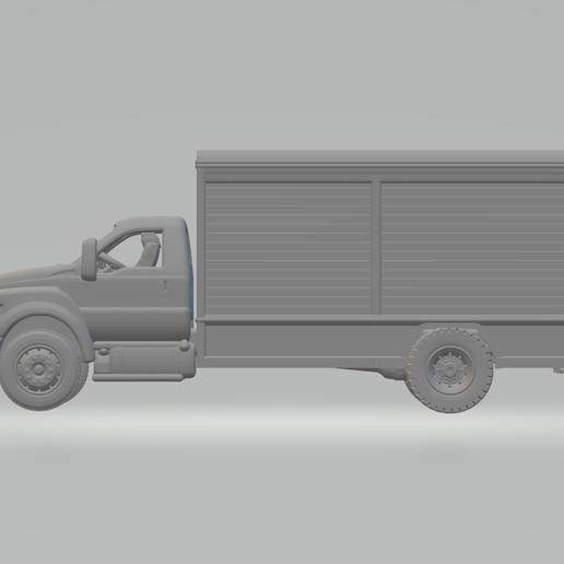 🚙 ford f750 beverage・ STL File for 3D printing・Cults