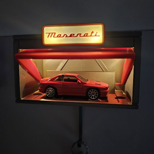 🚗 Hotwheels Car & Matchbox Garage Key holder LED・ STL File for 3D printing・Cults